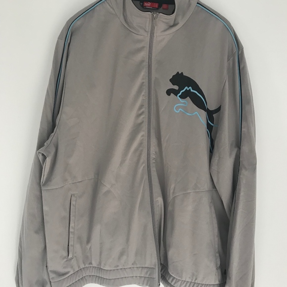 Puma | Jackets & Coats | Puma New Gray Jacket Xxl | Poshmark